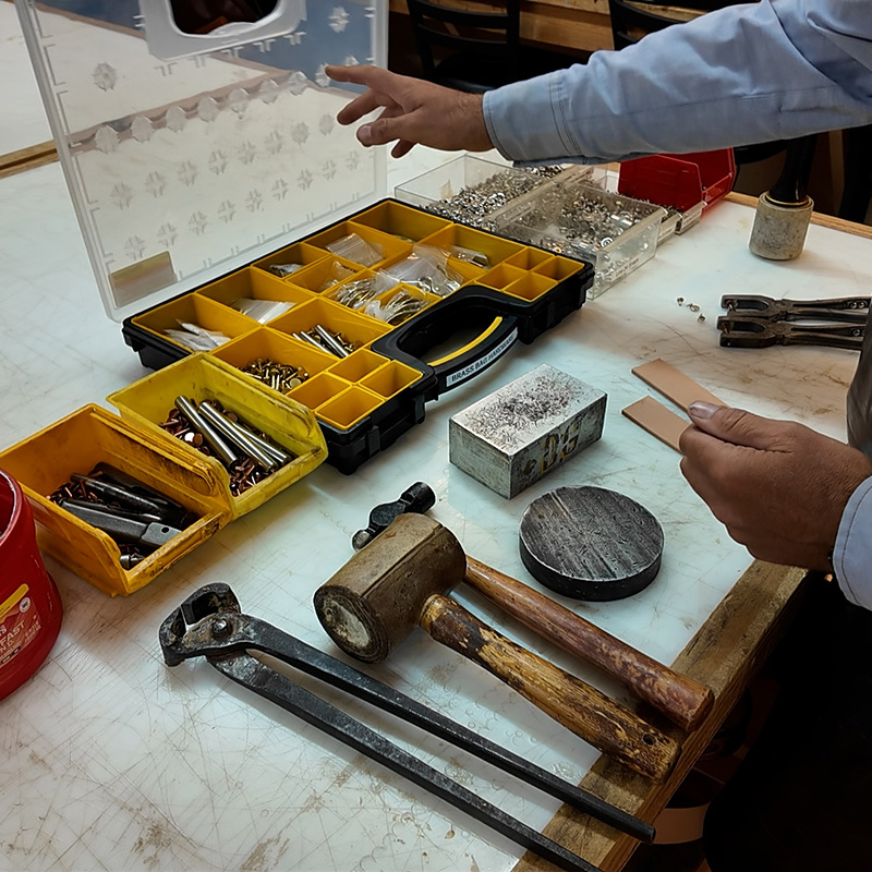 LeatherCraft Rivets and Snaps I Use Every Day - Don Gonzales Saddlery